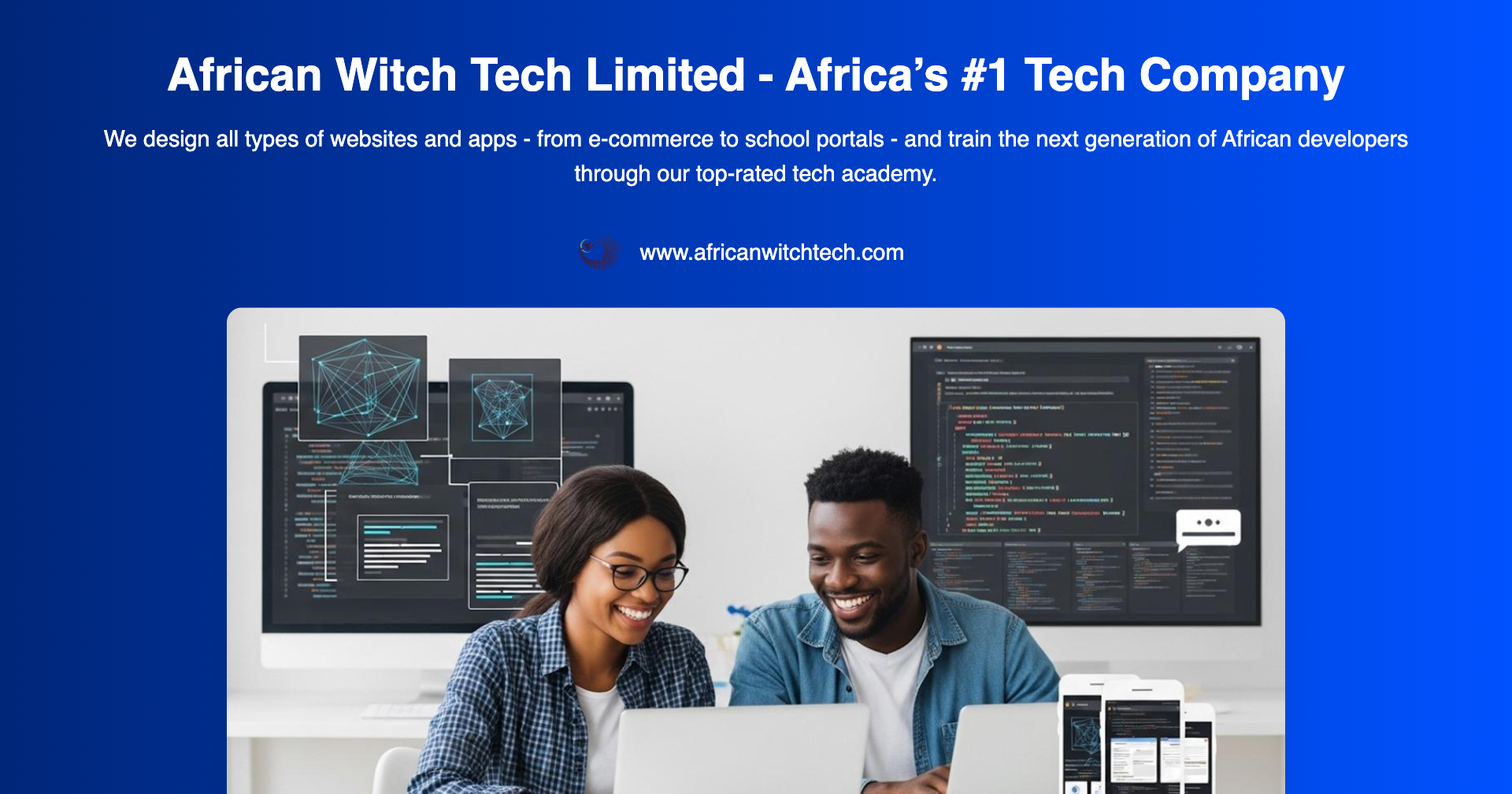 African Witch Tech Limited | #1 Tech Company & Programming Academy in ...
